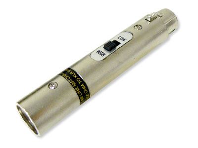 Dual Impedance Line Matching Transformer - XLR M/F | Computer Cable Store