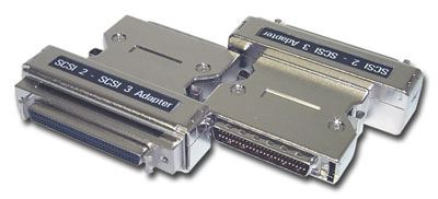 SCSI Adapter - SCSI 3 HD68 Female to SCSI 2 HD50(MD50) Male | Computer ...