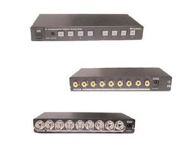 8X1 Composite Video Switcher | Computer Cable Store