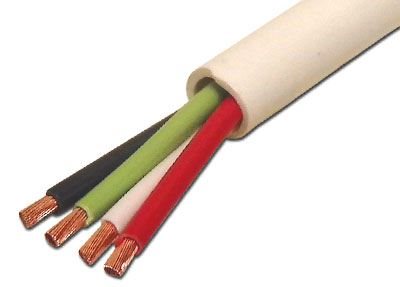 500FT Control Cable - Stranded - 4 Conductor 16 AWG - Gray PVC ...