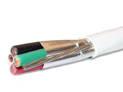 1000FT Electronic Cable - Shielded - 4 Conductor 16 AWG - Plenum ...