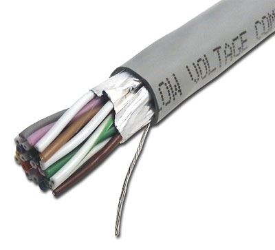 Low Cap Electronic Cable - Shielded Stranded - 12.5 Pair 24 AWG - PVC ...