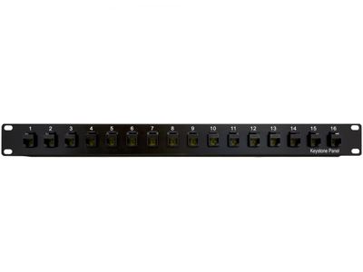 CAT6 Feed Through Patch Panel - 16 Port | Computer Cable Store