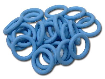 Gem Compression O Rings - Blue - 100 pack | Computer Cable Store