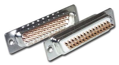 HD44 Connector - Solder - Male | Computer Cable Store