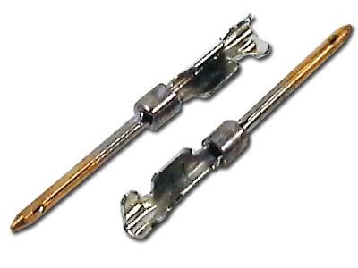 High Density (HD) D-Sub Pins - Crimp - Male - 100 pack | Computer Cable ...