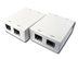 Surface Mount Box - 4 Port - White | Computer Cable Store