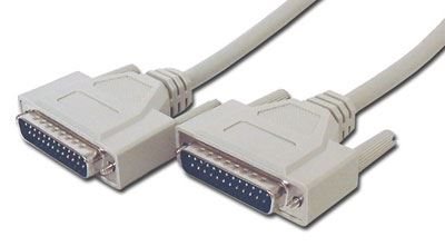15 FT Fully Loaded Parallel Cable - DB25 M/M | Computer Cable Store