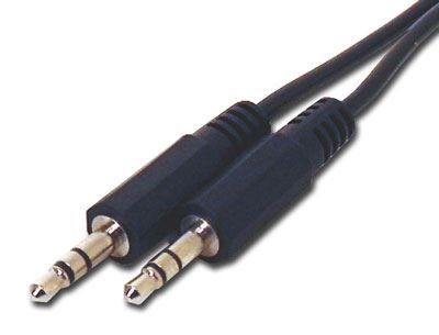 2 FT Stereo Audio Cable - 3.5mm Stereo M/M | Computer Cable Store
