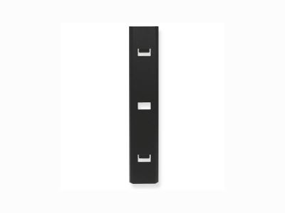 Cable Channel Cover Black 3 Ft | Computer Cable Store