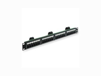 Patch Panel Usoc 6p6c 24-port 1 Rms | Computer Cable Store