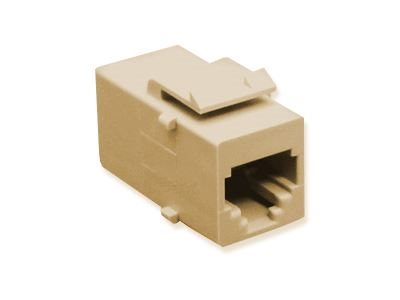 Module Coupler Rj-11 Pin 1-1 Ivory | Computer Cable Store