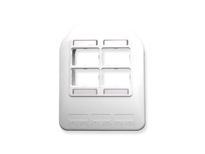 Multi-media Outlet 2-gang White | Computer Cable Store