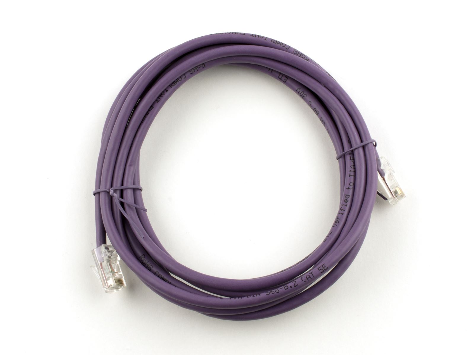 14FT Assembled CAT6 Network Patch Cable - Purple | Computer Cable Store