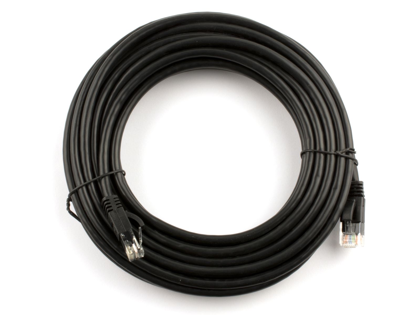 25 FT Booted CAT6 Network Patch Cable - Black | Computer Cable Store