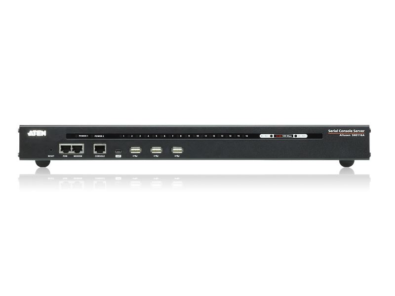 16-Port Serial Console Server | Computer Cable Store