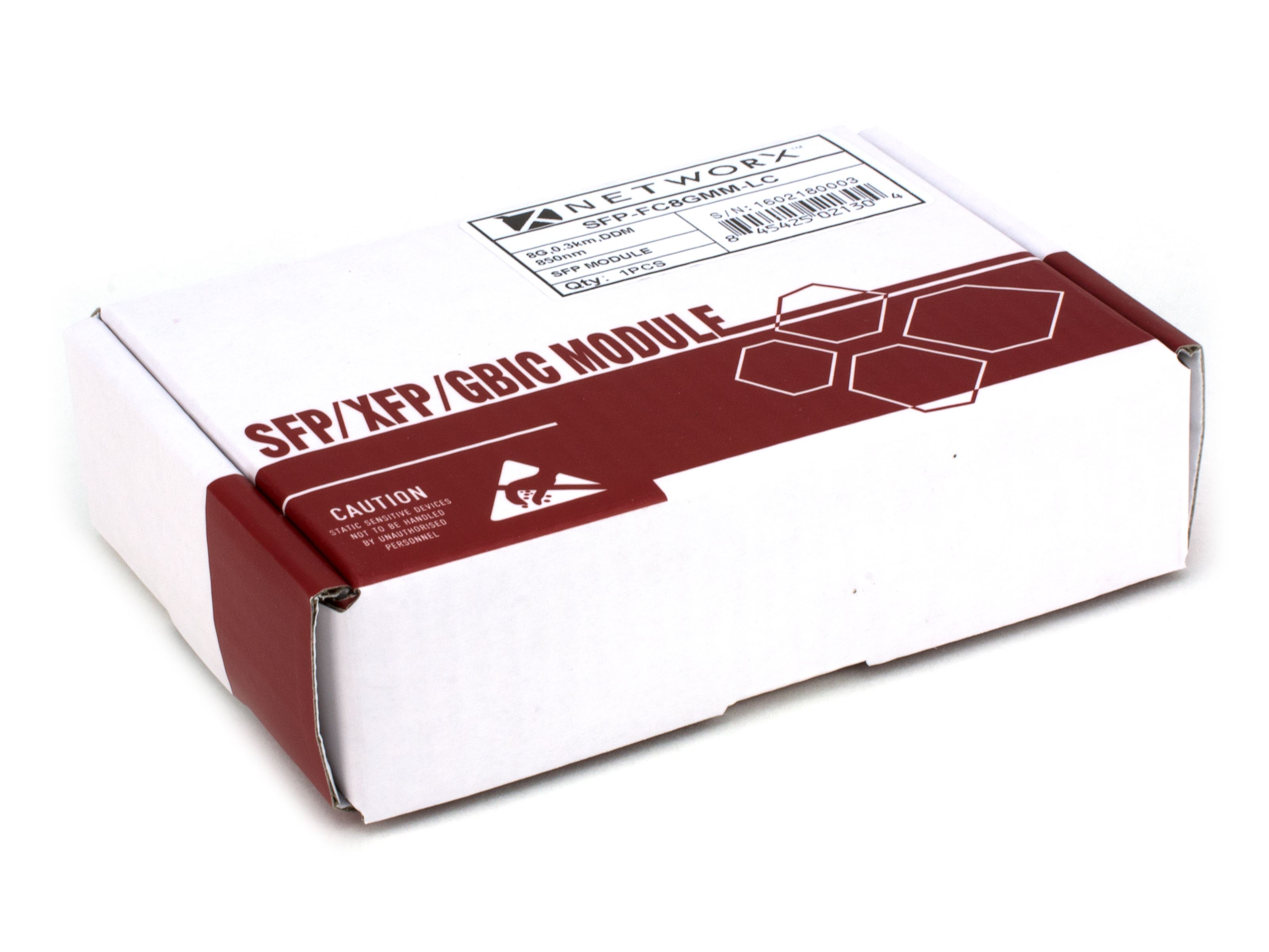 SFP 10 Gigabit Fiber Module - 10GBase-SR, LC Multimode, 300m, 850nm ...