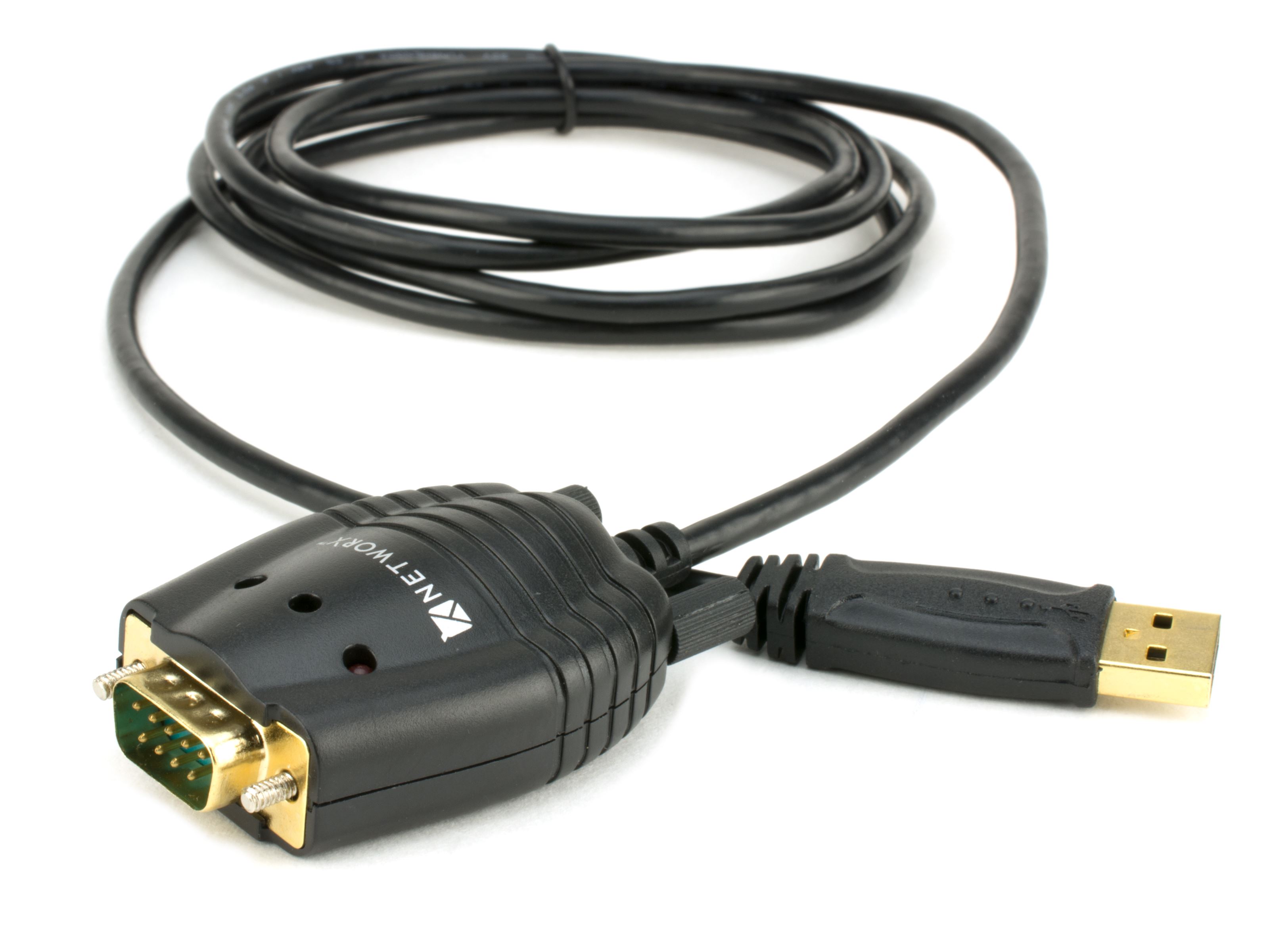 6FT USB to DB9 Serial Converter Cable V3 | Computer Cable Store