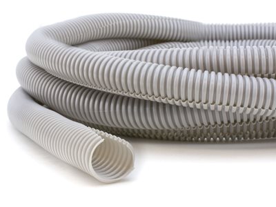 1/4 Inch Gray Flexible Split Loom - 100 Foot | Computer Cable Store