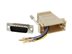 Modular Adapter Kit - DB15 Male to RJ45 - Beige | Computer Cable Store
