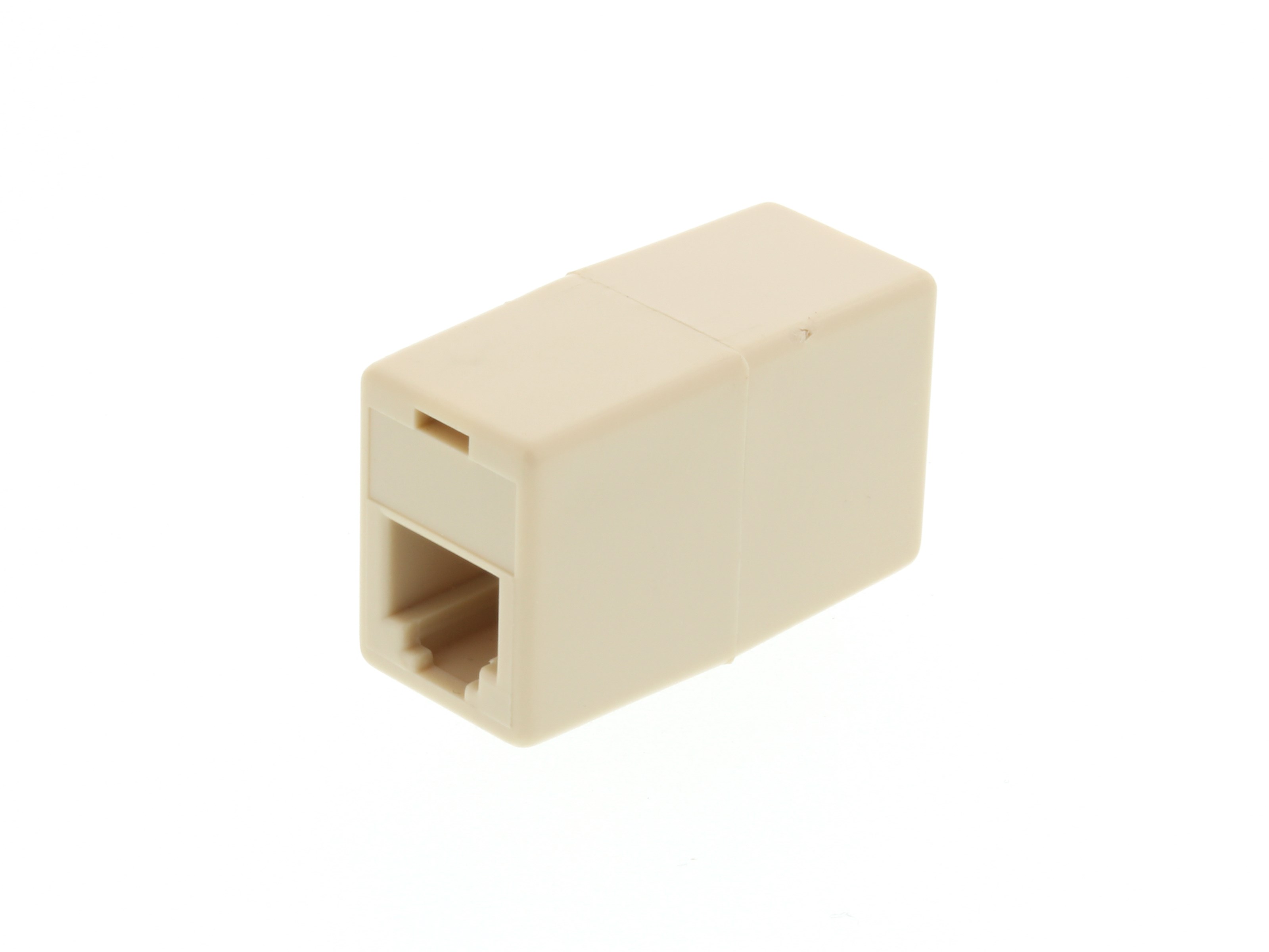 RJ11 Modular Coupler Straight Through 6 Conductor | Computer Cable Store