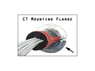 4 Inch Round Cable Transit Mounting Flange | Computer Cable Store