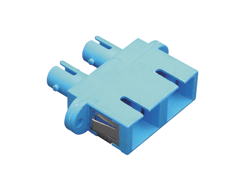 Sc-st Fiber Optic Adapter Duplex Metal | Computer Cable Store