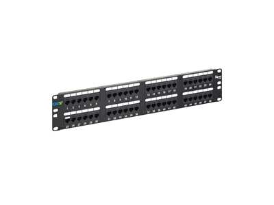 Cat 5e Patch Panel 48-port 2 Rms | Computer Cable Store