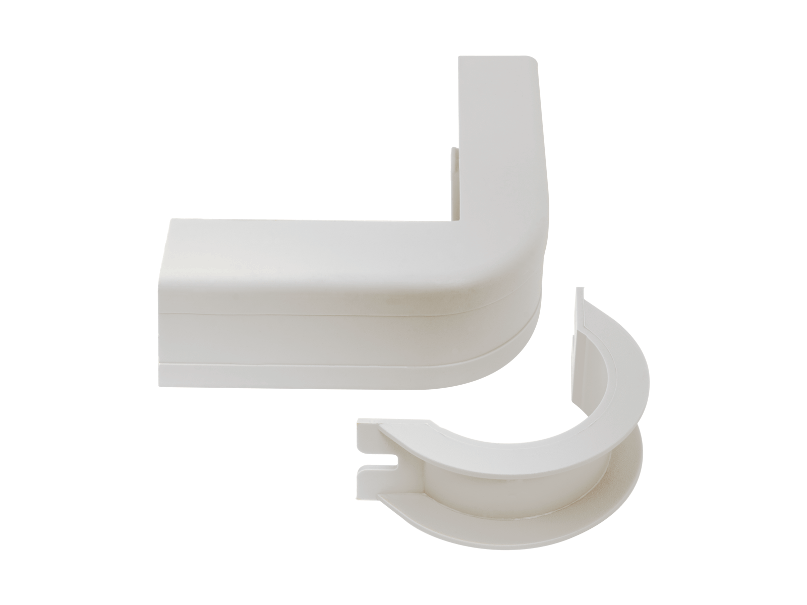 Outside Corner & Base 1 3/4 Inch White 10pk | Computer Cable Store