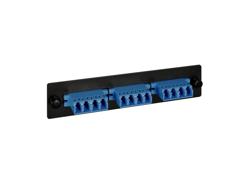 Lc Fiber Optic Adapter Panel 6-duplex Ceramic | Computer Cable Store