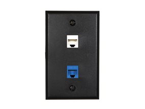 Wall Plates and Faceplates | Computer Cable Store