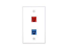 Wall Plates and Faceplates | Computer Cable Store