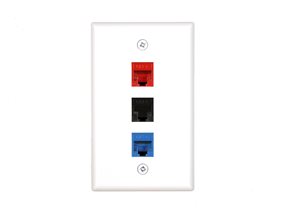 Wall Plates and Faceplates | Computer Cable Store