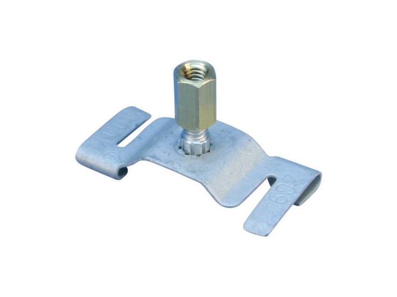 Twist clip, 9/16 Inch T-grid, 5/8 Inch stud w/barrel nut* - Qty 100 ...