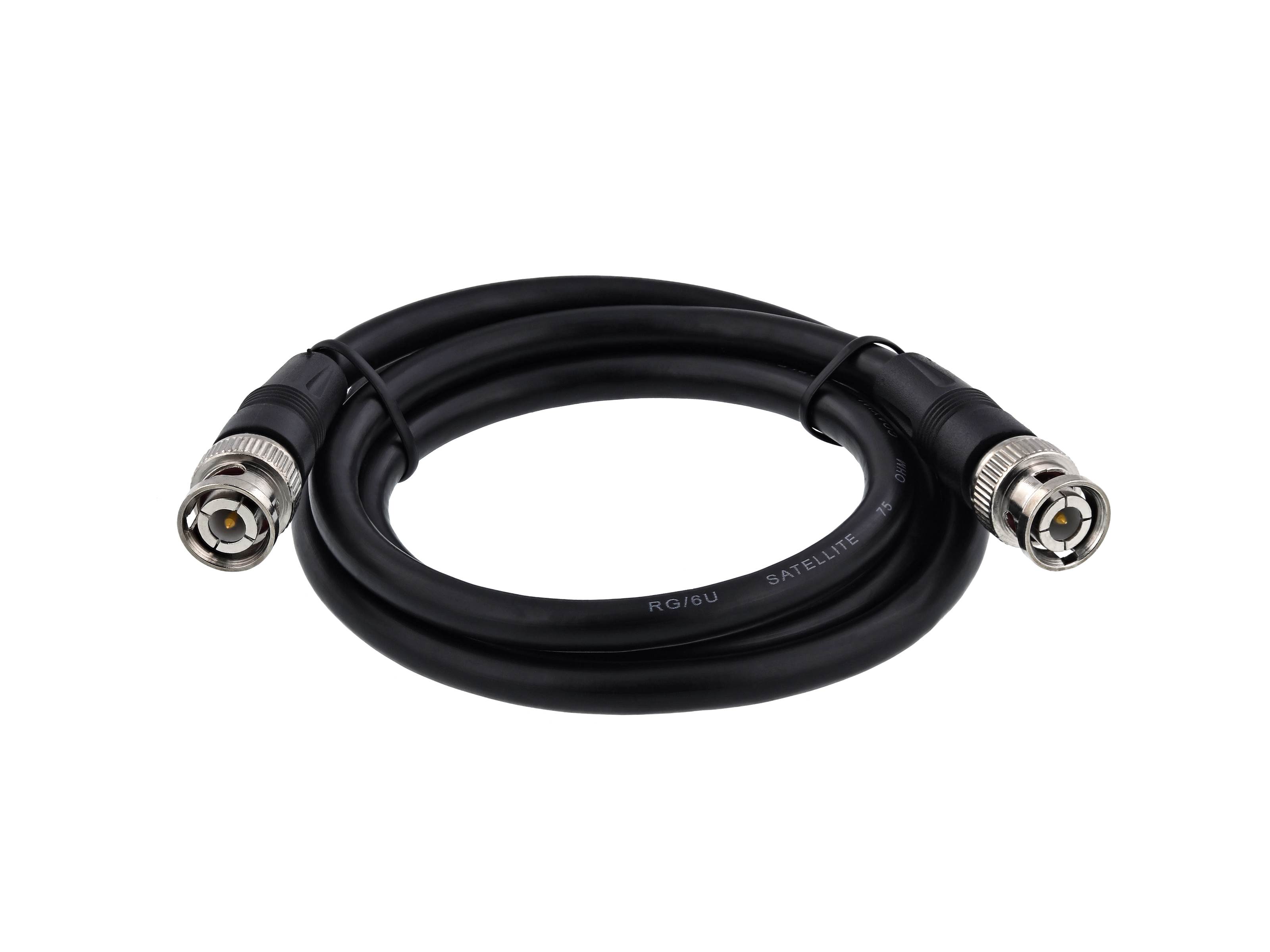 RG6/u Coaxial Patch Cable BNC 3 FT | Computer Cable Store