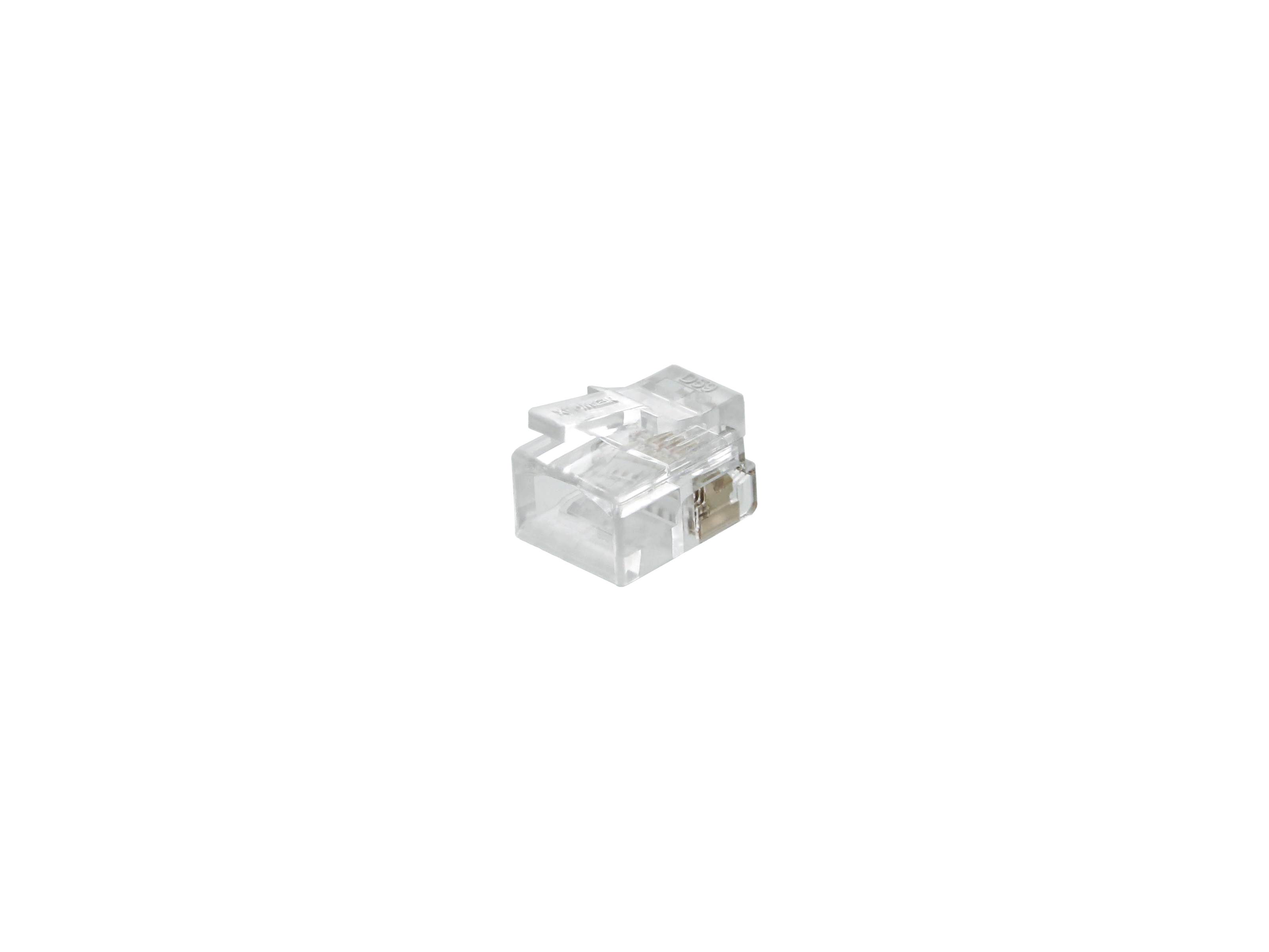 RJ11/12 6P6C Modular Connector for Round Cable | Computer Cable Store