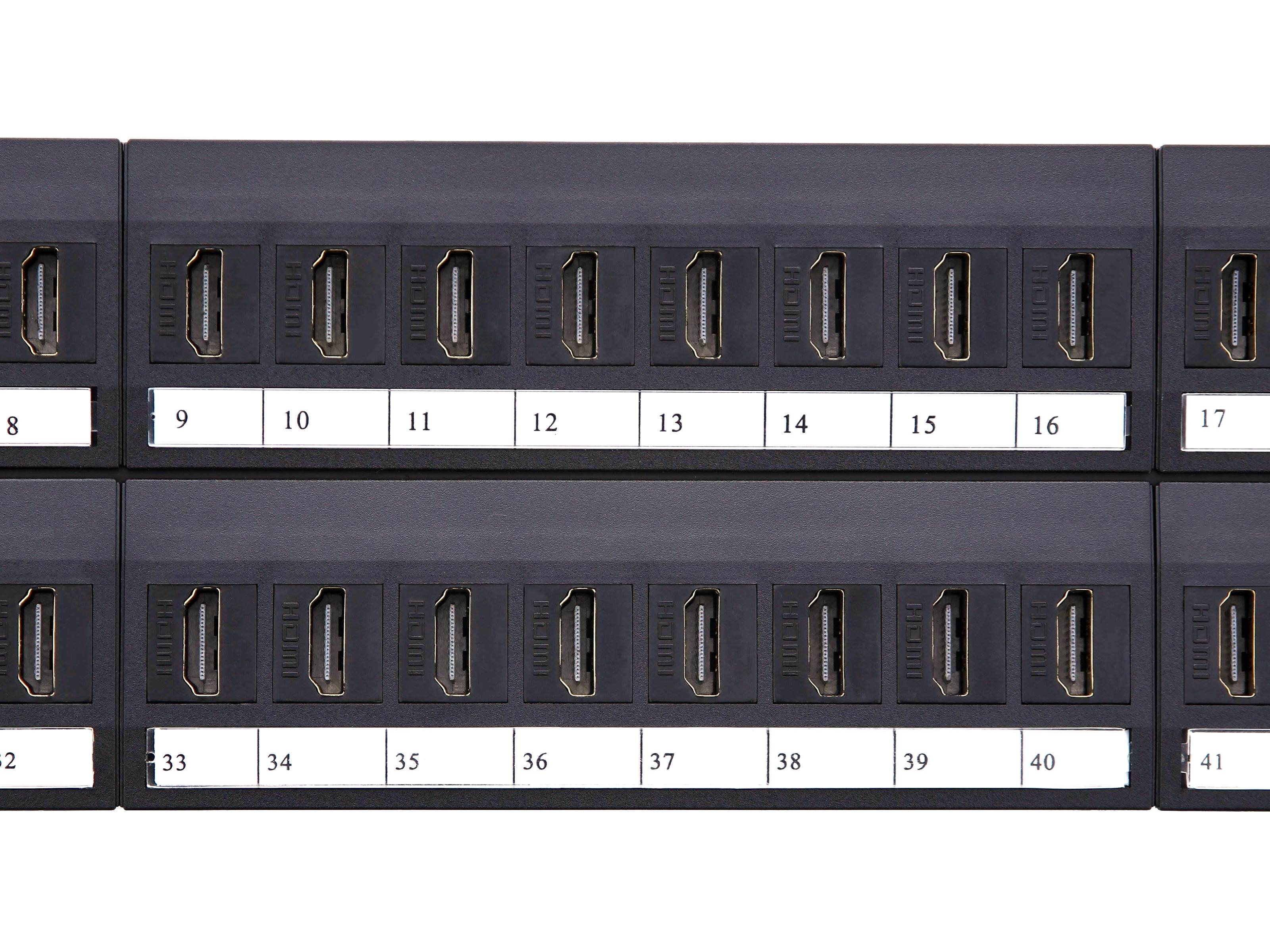 HDMI High-Density Patch Panel 48 Port | Computer Cable Store