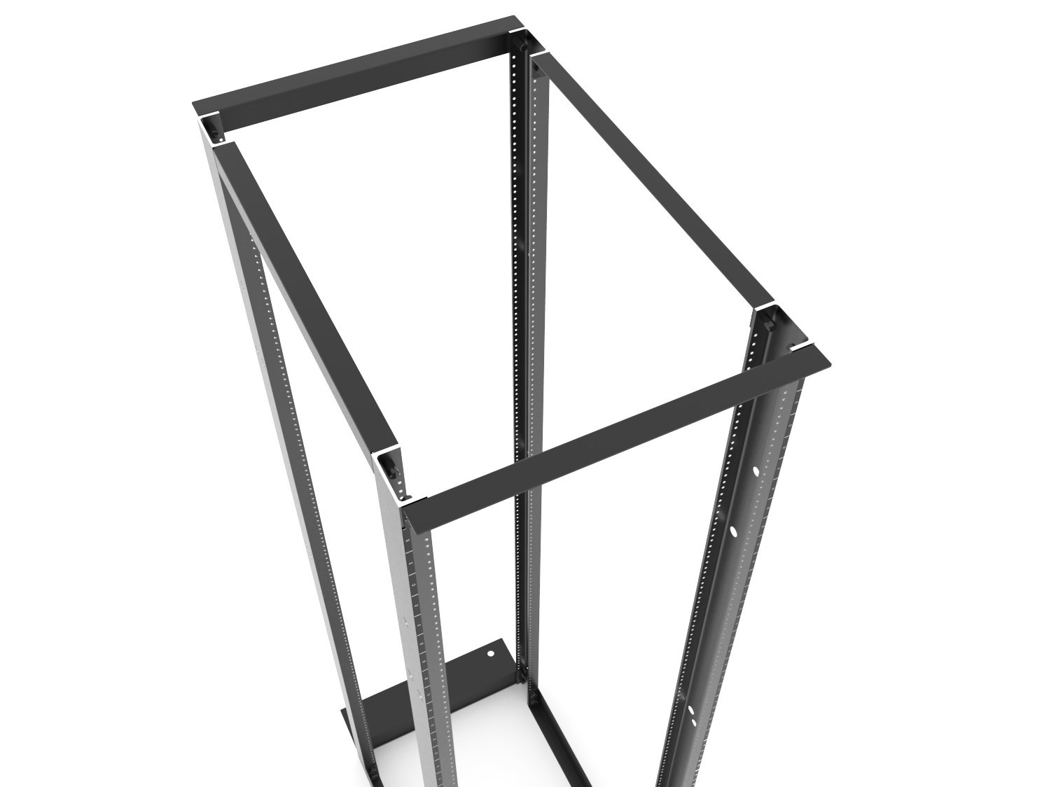 Four Post Rack - 29 Rail Depth #12-24 Threaded Mounting | Computer ...