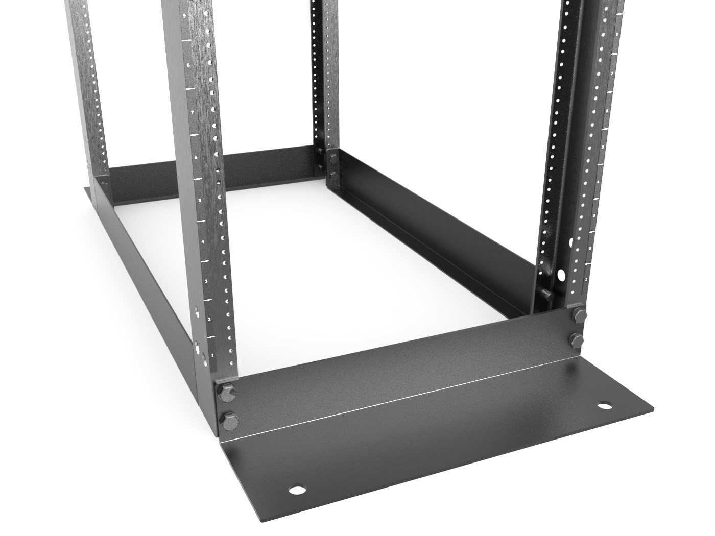 Four Post Rack - 36 Rail Depth #12-24 Threaded Mounting | Computer ...