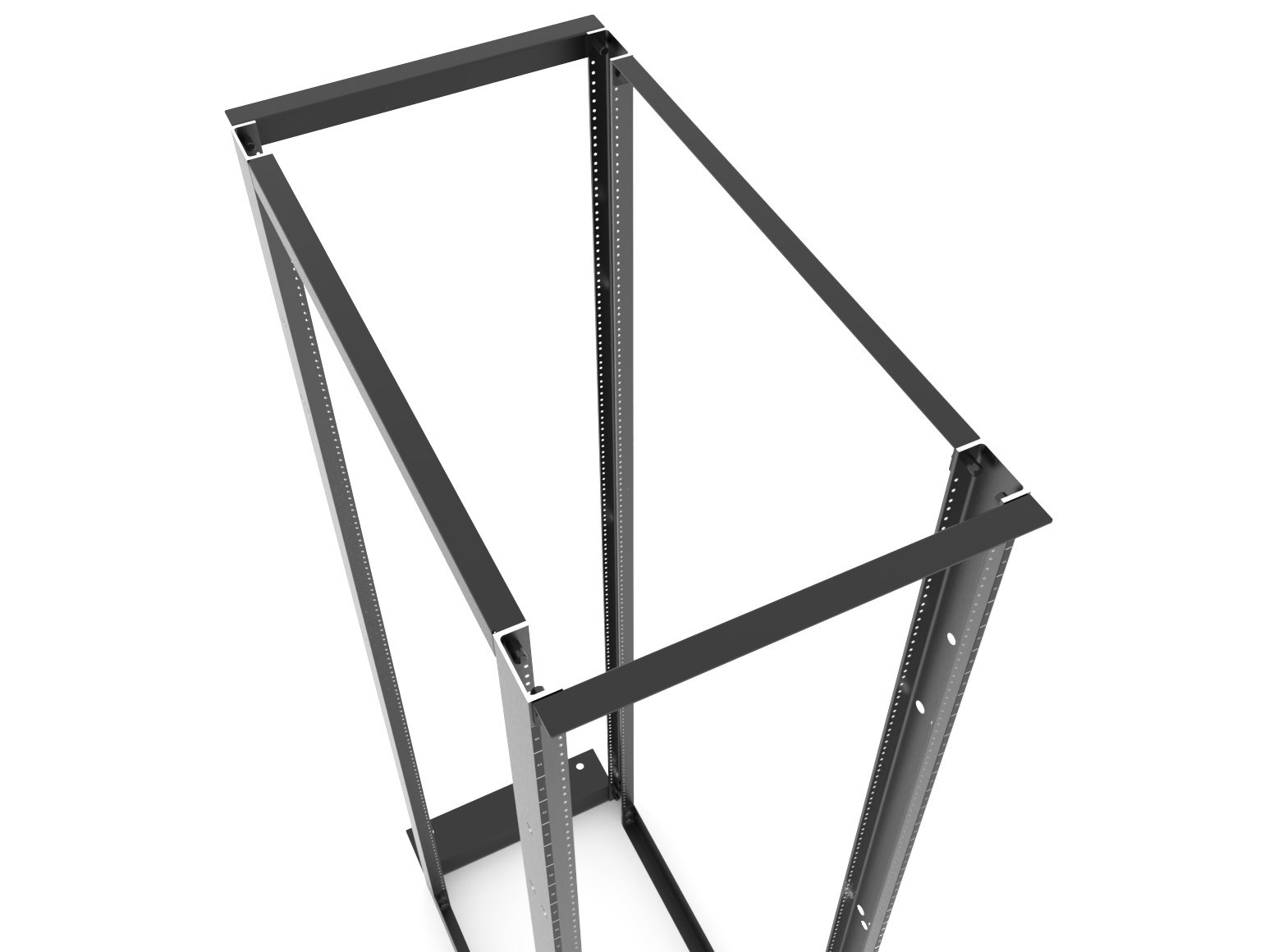 Four Post Rack - 36 Rail Depth #12-24 Threaded Mounting | Computer ...