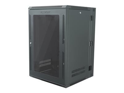 18U Swing Out Wall Mount Cabinet - 501 Series, 24 Inches Deep, Flat ...