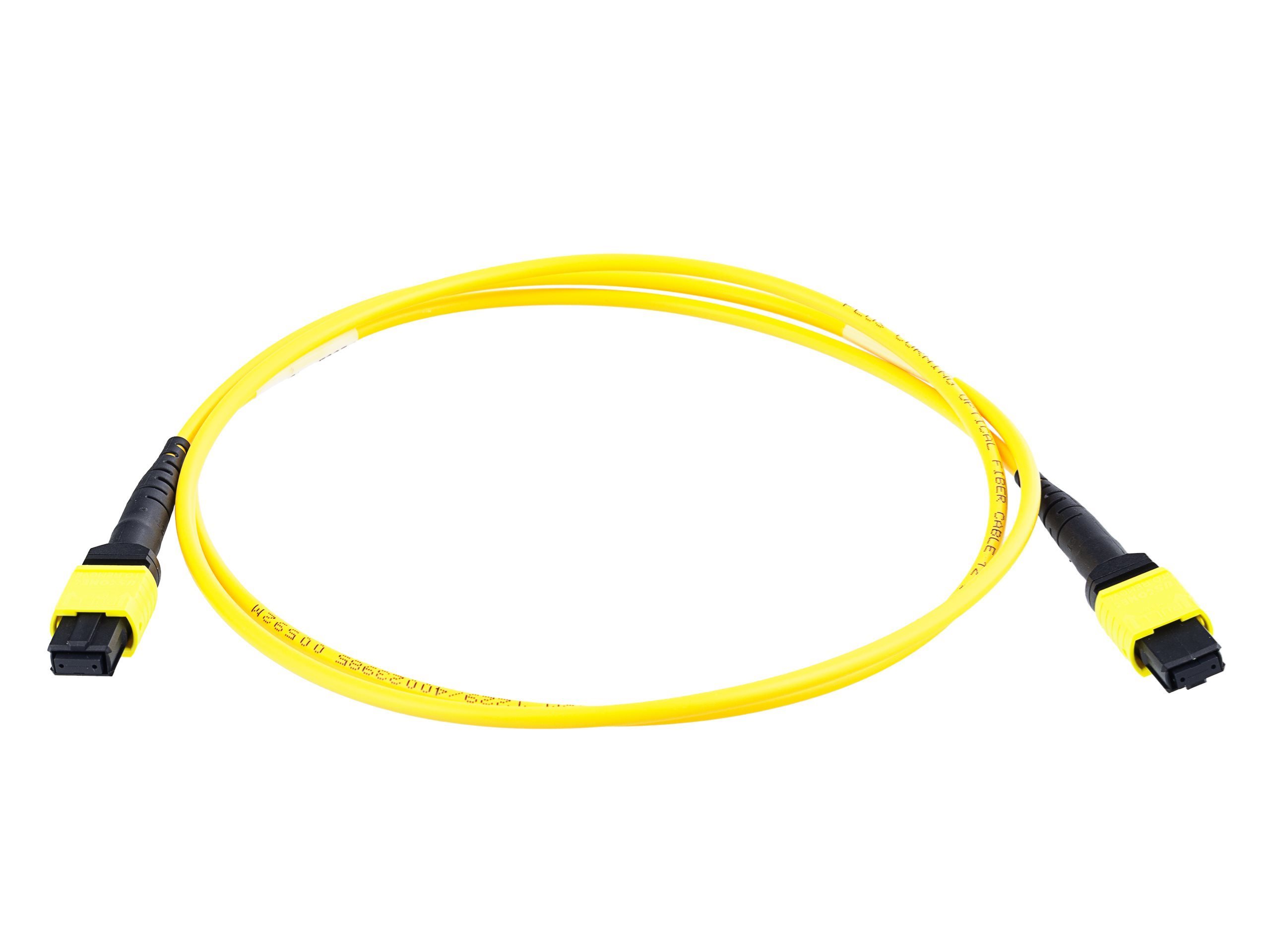 Plenum MTP® OS2 Singlemode Type B 12-Fiber Trunk Cable - 3 Meter ...